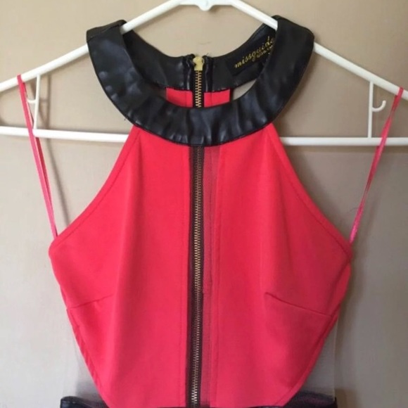 Missguided | Dresses | Coral Bodycon Dress | Poshmark